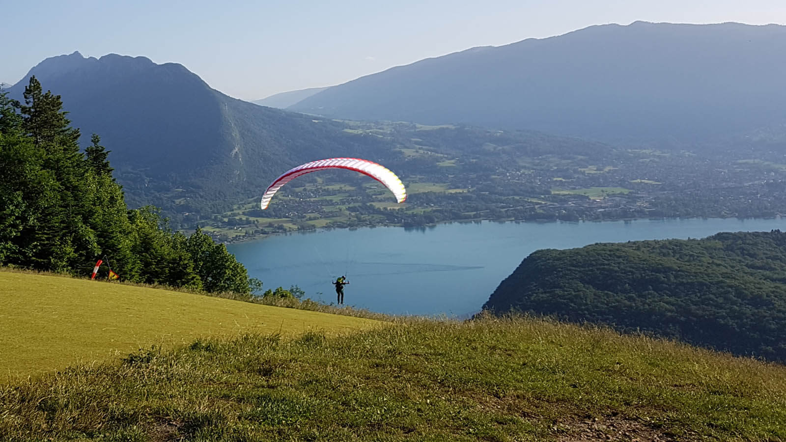 Le décollage en parapente : un moment fort en sensation